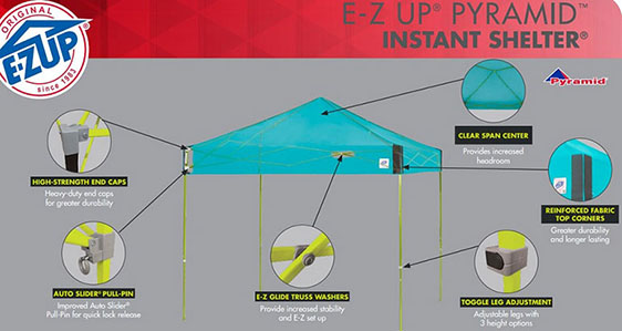 EZ Up Canopy: The #1 Easy Up Tent & Canopy Dealer