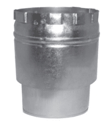 DuraVent 10 Inch Diameter B-Vent Pipe Draft Hood Connector