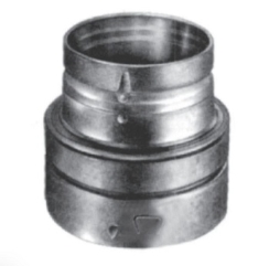 DuraVent 6 to 5 Inch Diameter B-Vent Pipe Reducer