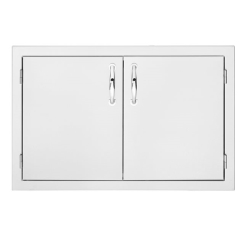 TrueFlame 26 Inch Stainless Steel Double Access Door
