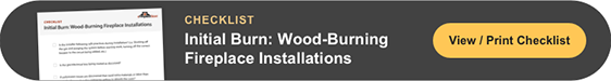 Free Fireplace Installation Checklist (For All 9 Stages)