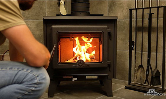 How Secondary Air Tubes Increase Air Flow In A Wood Stove!